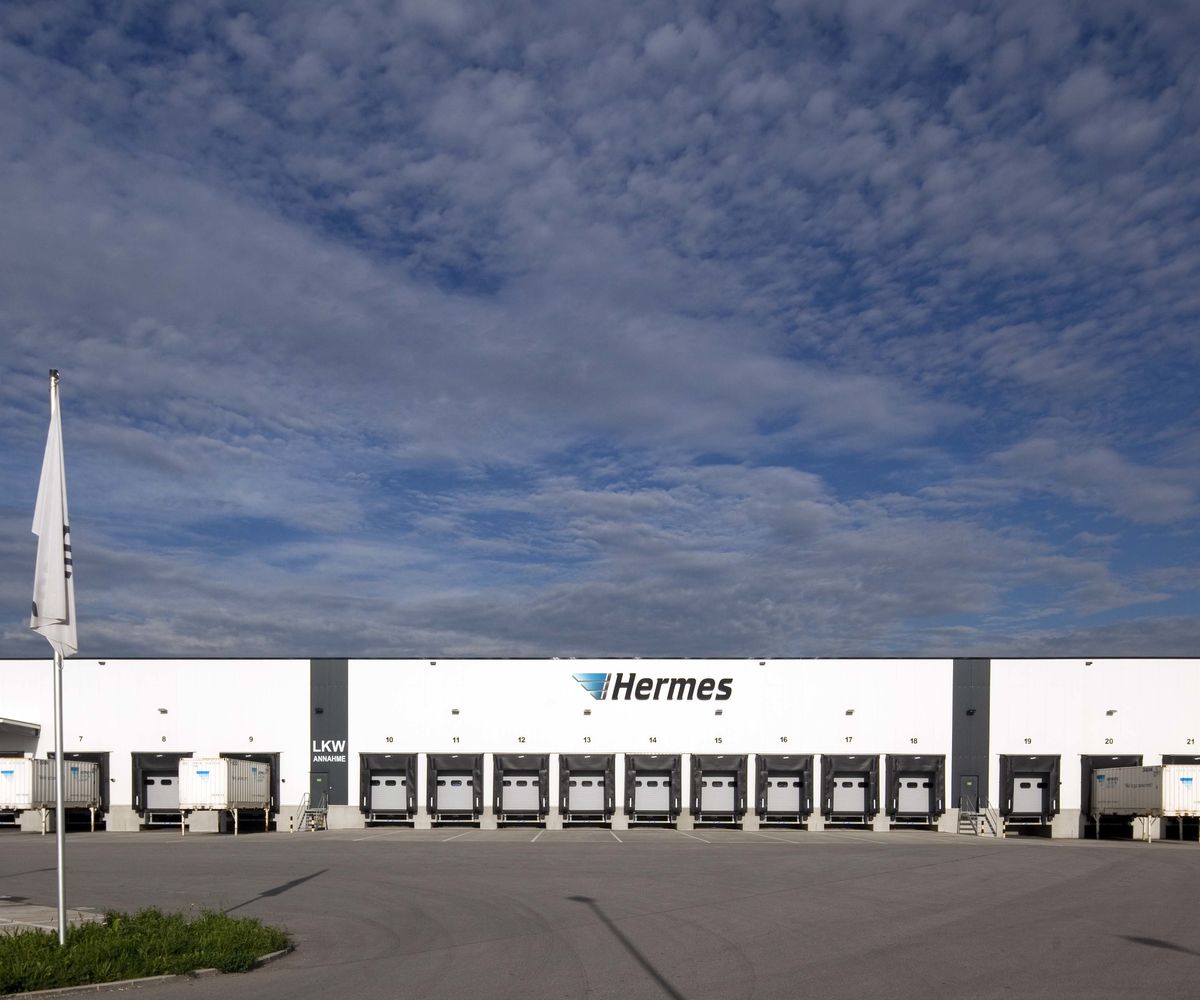 Hermes Logistik Gruppe Mühldorf - eine Referenz der DS elektrotherm GmbH